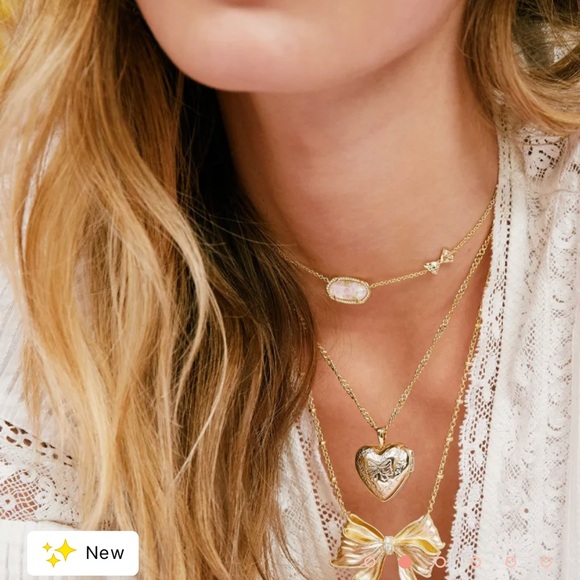 LoveShackFancy | Jewelry | New Loveshackfancy Kendra Scott Elisa Pink ...